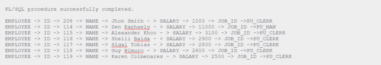 How To Fetch Data From Ref Cursor In Oracle Using For Loop Sayantan 6085